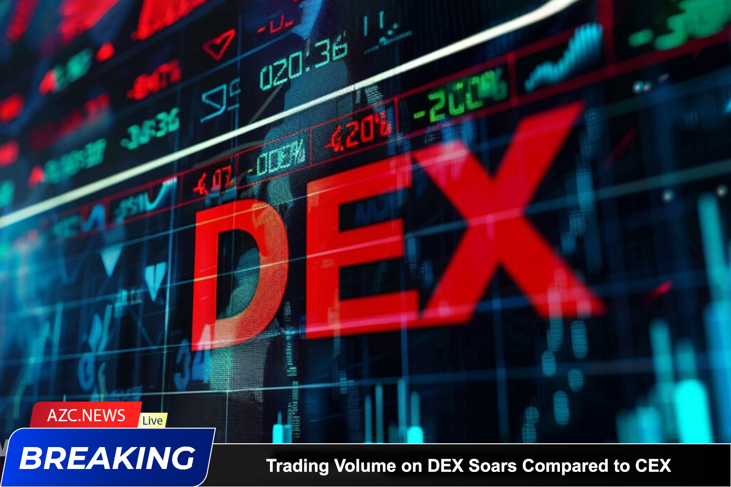 Trading Volume on DEX Soars Compared to Centralized Exchanges (CEX)
