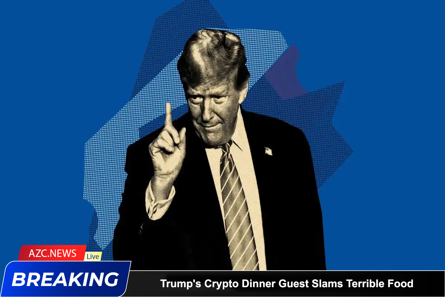 Trump's Crypto Dinner Guest Slams Terrible Food and “Nonsense” Speech ...